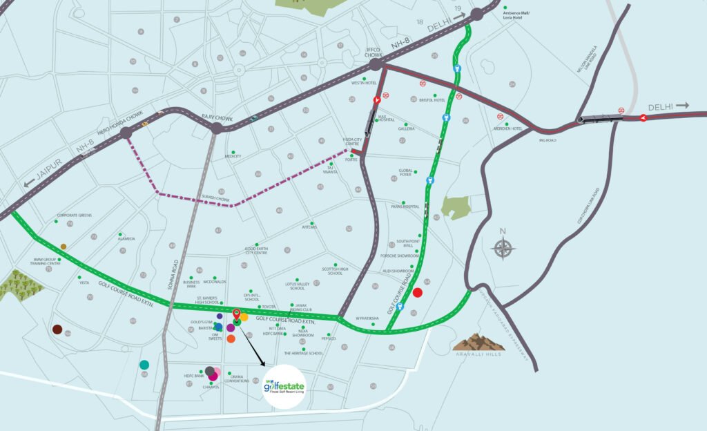 M3M Golf Estate Sector 65 Golf Course Extension Road Gurgaon